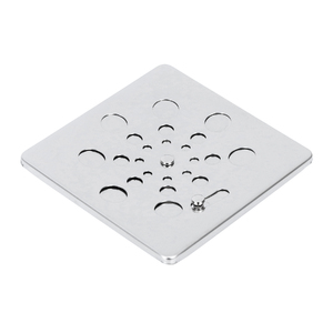 Ralo Simples de Banheiro 15x15cm Anti-Inseto e Anti Odor Aço Inox ...