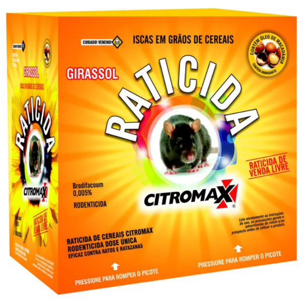 Raticida Isca De Girassol Com Alta Atratividade Citromax | Leroy Merlin