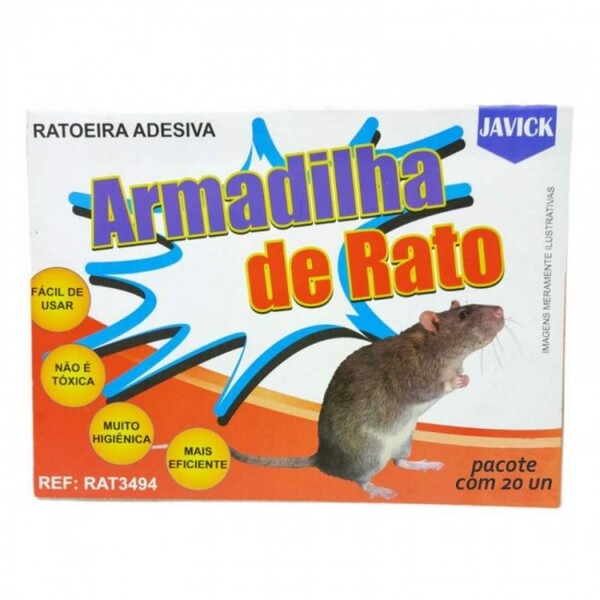 Ratoeira Adesiva Armadilha De Rato Javick | Leroy Merlin
