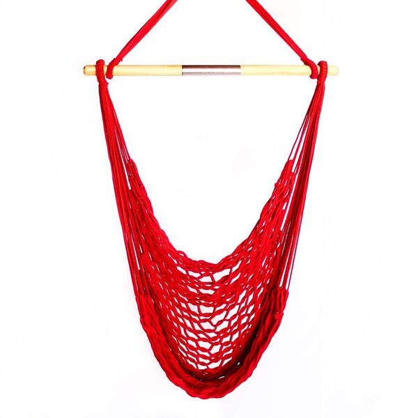 Rede Cadeira Trançada Vermelho | Leroy Merlin
