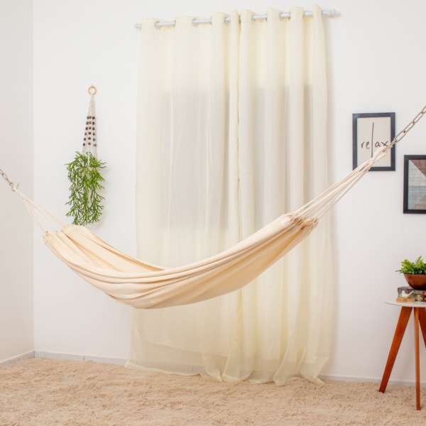 Rede De Dormir Individual Bege | Leroy Merlin