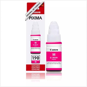 Kit 5 Refil De Tinta Gi190 Canon Original Gi-190 G190 | Leroy Merlin