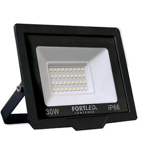 Refletor De Led 30w Luz Branca 110/220v 25.000h Fortled | Leroy Merlin