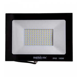 Refletor Led 100w 3000k Startec Preto | Leroy Merlin