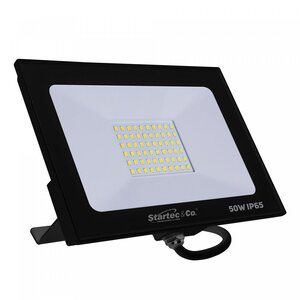 Refletor Led 50w 3000k Preto | Leroy Merlin