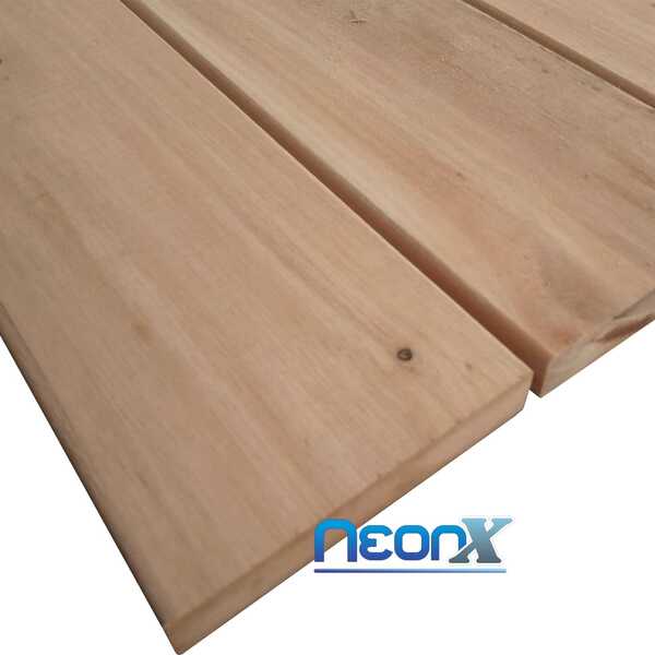Régua Tábua Para Deck De Madeira Natural 100x11 Cm Neonx - Eucalipto ...