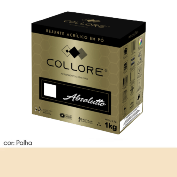 Rejunte Acrílico Absoluto cor Palha - Collore Pratiko - 1kg | Leroy Merlin