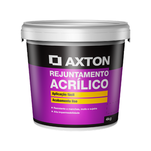 Rejunte Acrilico Palha 4kg Axton | Leroy Merlin