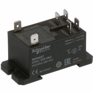 Rele De Potência 30a 2na 230vca Rpf2ap7 Schneider | Leroy Merlin