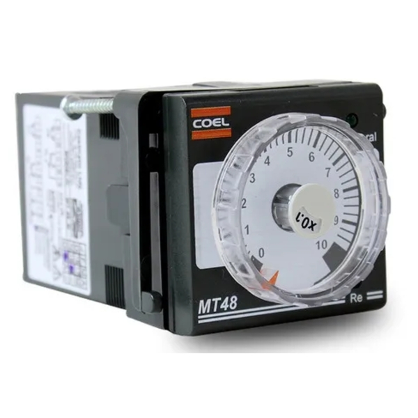 Relé De Tempo Multiescala Analógico Temporizador Mt48 240vca Coel | Leroy Merlin