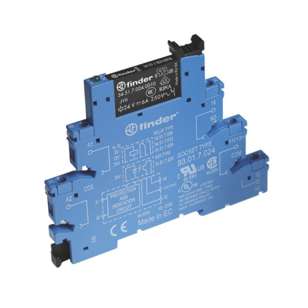 Rele Modular De Interface 385101250060 1reversível 125v Ac/dc | Leroy ...