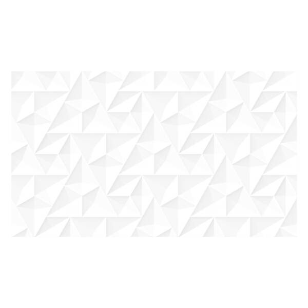 Revestimento Brilhante 33x60,5cm Prisma White Embramaco | Leroy Merlin