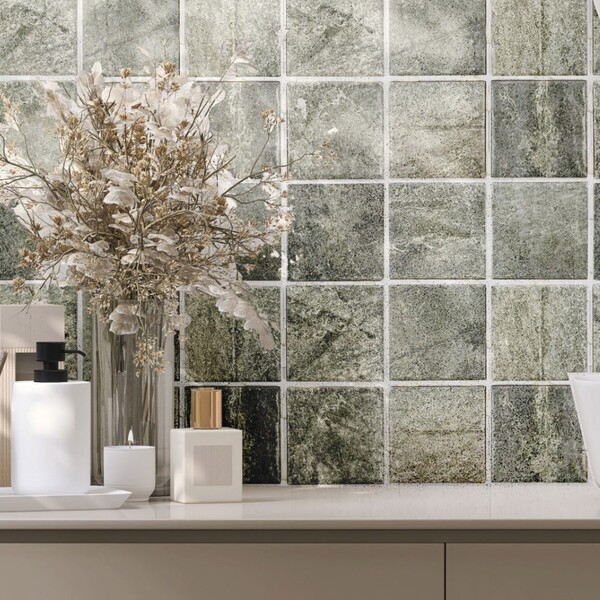 Revestimento Externo Esmaltado Mineral Cinza Borda Arredondada Cinza 30 ...