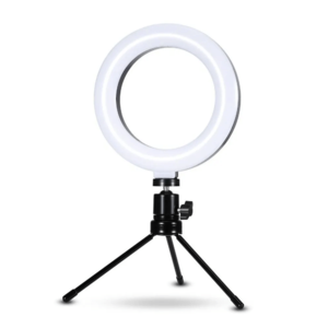 Ring Light Iluminador Led 16cm + Mini Tripé | Leroy Merlin