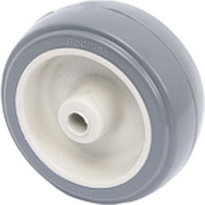 Roda 3'' 312 (75mm) Bp Pvc, Eixo 5/16 - Rodiline | Leroy Merlin