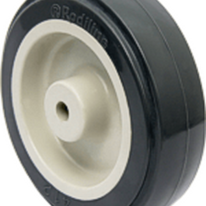 Roda 4'' 412 (100mm) Bp Pvc, Eixo 5/16 - Rodiline | Leroy Merlin