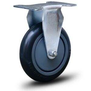 Roda Rodinha Fixo Placa Pvc 125mm Até 85kg | Leroy Merlin
