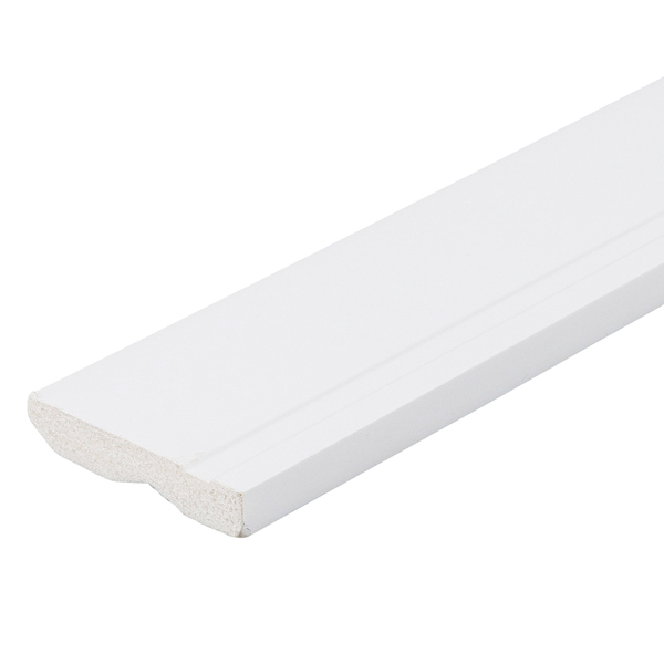 Rodapé de Poliestireno Branco Frisado B 72 RP/ P 7x220cm Bellitas ...