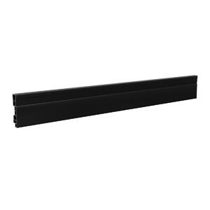 Rodapé De Pvc 10cmx15mmx2,40m Master 6 Un Bariri - Tk Preto | Leroy Merlin