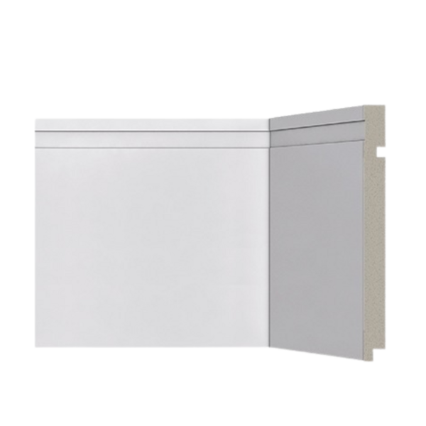 Rodapé Poliestireno Com 20cm Branco 505 Santa Luzia | Leroy Merlin