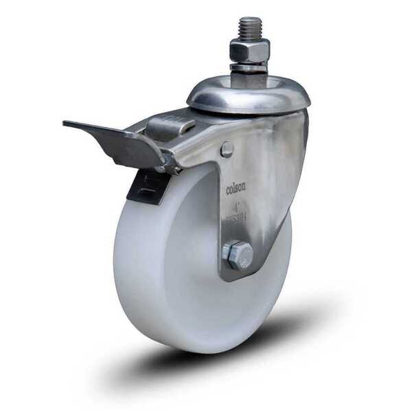 Rodízio Série 12 Inox Espiga Com Freio 76mm - Nylon 150kg - Colson ...