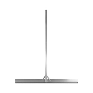 Rodo de alumínio 100 cm com cabo de alumínio extensão 1,24 m - Botafogo ...