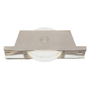 Roldana Linha-30 Alta "reta" Com Rolamento Janela Porta Aluminio Kit 4 ...