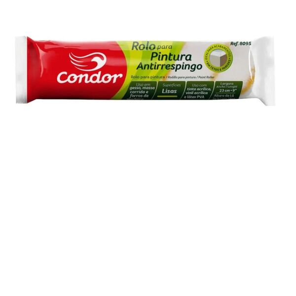Rolo 23cm Antirrespingo De Lã Sem Suporte 8095 Condor 971666 | Leroy Merlin