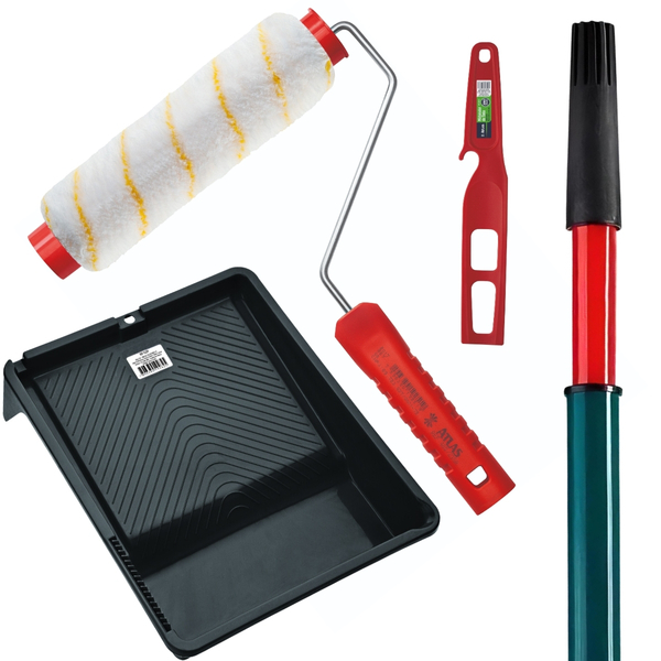 Rolo Antirespingo + Suporte Garfo 23cm + Bandeja 2,7l + Misturador ...