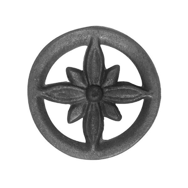 Rosácea Decoração De Ferro Flor De Liz Grade Portão 15cm | Leroy Merlin