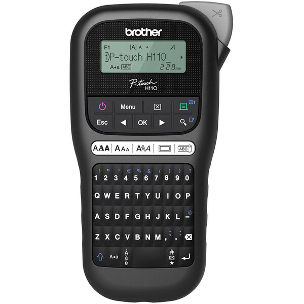Rotulador Eletrônico Portátil Brother P-touch H110 Preto - Pth110bk ...