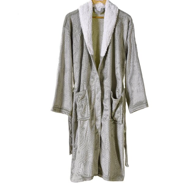 Roupão Sherpa Lã De Carneiro Toque Flannel Ultra Macio | Leroy Merlin
