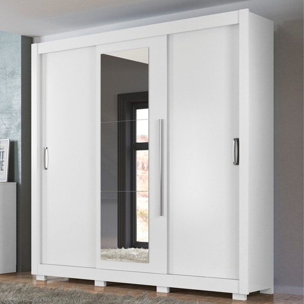 Roupeiro 3 Portas Randall Branco | Leroy Merlin