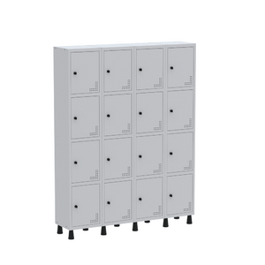 Roupeiro Aço Linha Light 16 Portas – Gr304/16 Cinza | Leroy Merlin