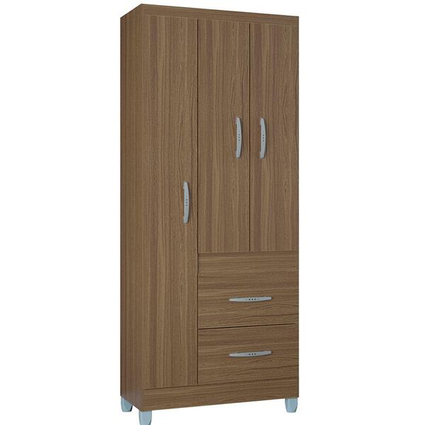 Roupeiro Solteiro 3 Portas 835 Poqq | Leroy Merlin