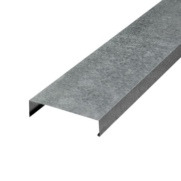 Rufo Capa 300cmx17cm Corte 28 Prateado Calha Forte | Leroy Merlin