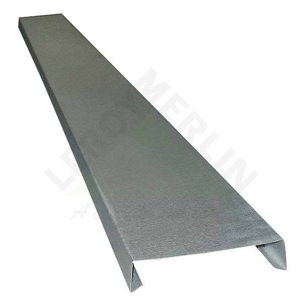 Rufo Capa 300cmx22cm Corte 33 Prateado Calha Forte | Leroy Merlin