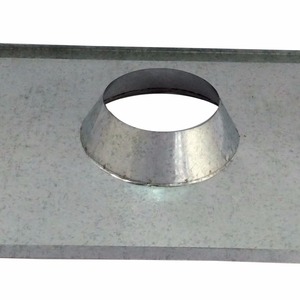 Rufo Colarinho De Telhado Galvanizado Para Chaminé De 230 Mm De ...