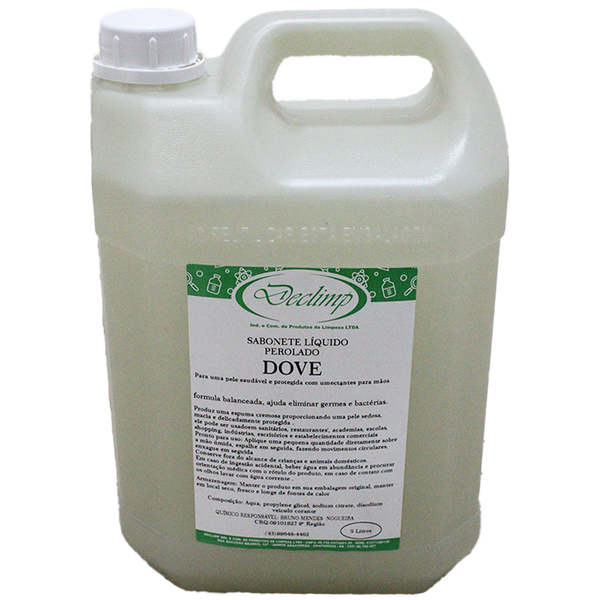 Sabonete Líquido Perolado Dove 5l Declimp | Leroy Merlin