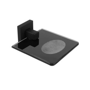 Saboneteira Inox Square Sq12520 Ducon Metais Preto Fosco | Leroy Merlin