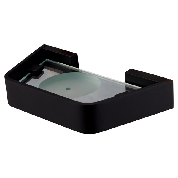 Saboneteira Parede Essence Preto Fosco Fani | Leroy Merlin