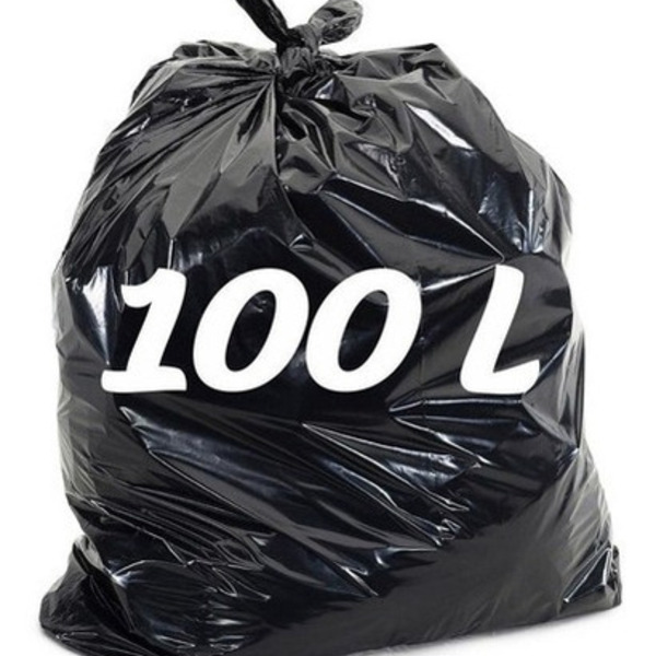 Saco De Lixo Reforçado 100 Litros - 100 Unidades - Premium | Leroy Merlin