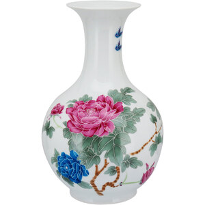 Salomé Vaso Decorativo Enfeite 35x22x22cm Cerâmica Color | Leroy Merlin