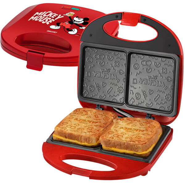 Sanduicheira Grill Disney Mallory Mickey Mouse Funny Plates 750w - 110v ...