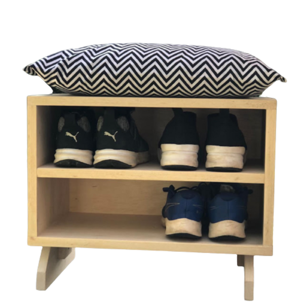 Sapateira Chevron Sala Quarto Escritório 40x40 4 Pares | Leroy Merlin