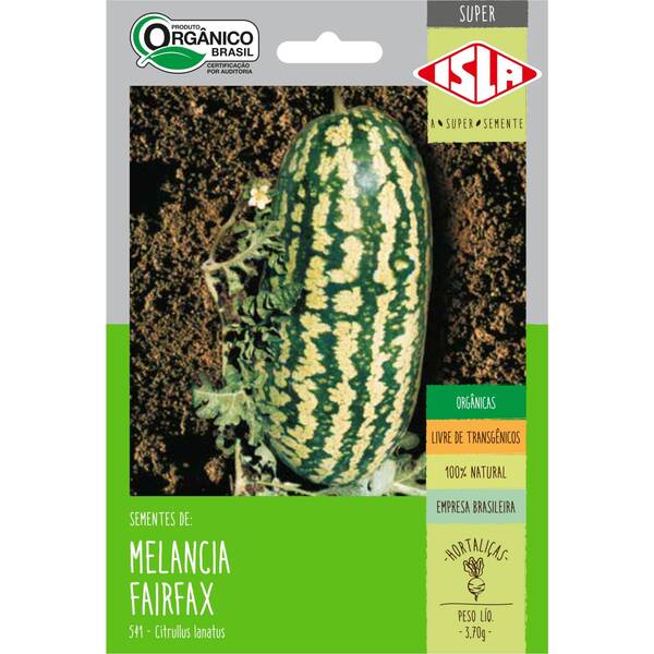 Semente Melancia Fairfax Org 3 7g Leroy Merlin