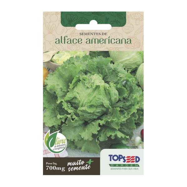 Sementes Alface Americana (grandes Lagos) Topseed | Leroy Merlin