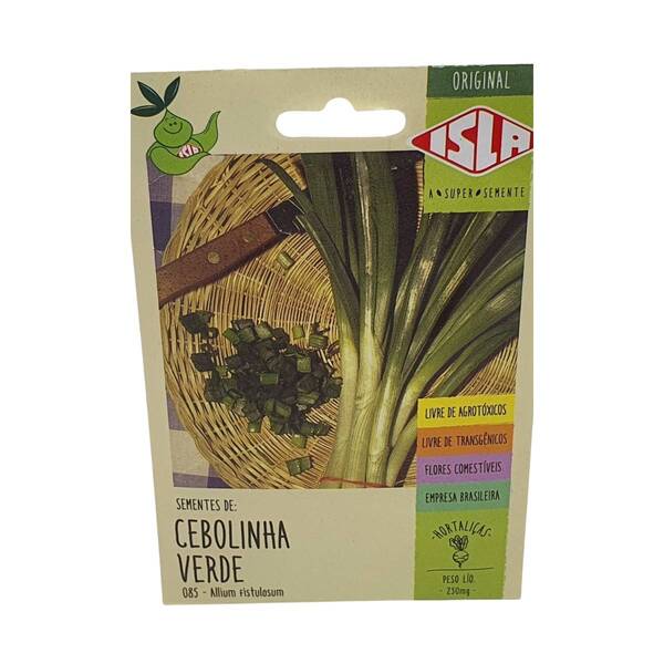 Sementes Cebolinha Verde (grossa) 250mg Original Isla | Leroy Merlin