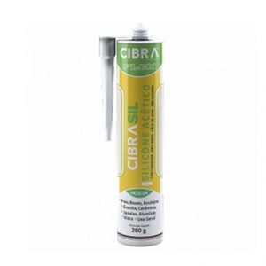 Silicone Cibra Acetico Incolor 260g Blister | Leroy Merlin