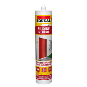 Silicone Neutro para Portas e Janelas Branco Tubo 280g Soudal | Leroy ...